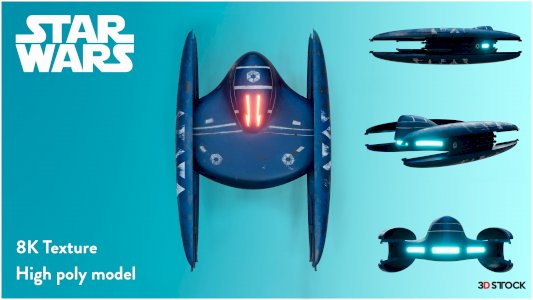 Star Wars Droid (FBX + 8K texture) !Read description! - 3D Stock : 3D ...