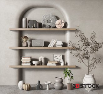 Shelf Sketchup Model - 3D Stock : 3D Models for Professionals