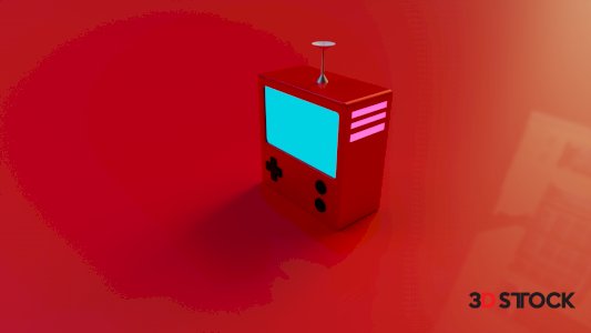 Game box - 3D Stock : 3D Models for Professionals