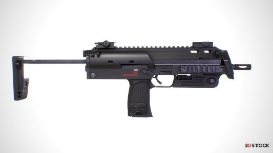 MP7 - 3D Stock : 3D Models for Professionals