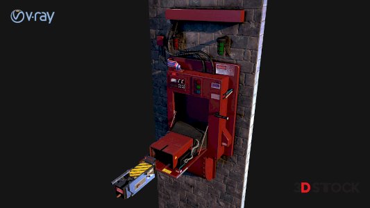 Containment Unit Ghostbusters - 3D Stock : 3D Models for Professionals