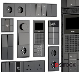 smart power socket 3D Model - 3D Stock : 3D Models for Professionals