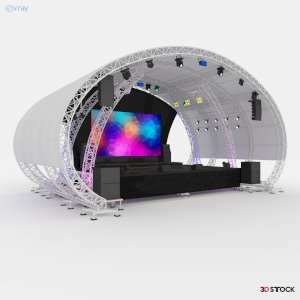 3D Model Stage 6 - 3D Stock : 3D Models for Professionals